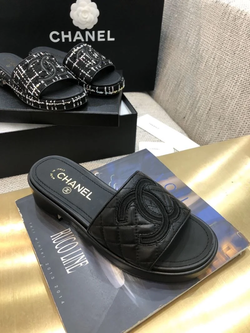 Exact replica Chanel Slippers