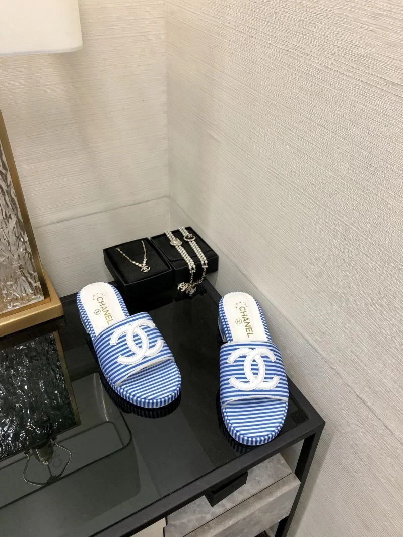 Precise copy Chanel Slippers