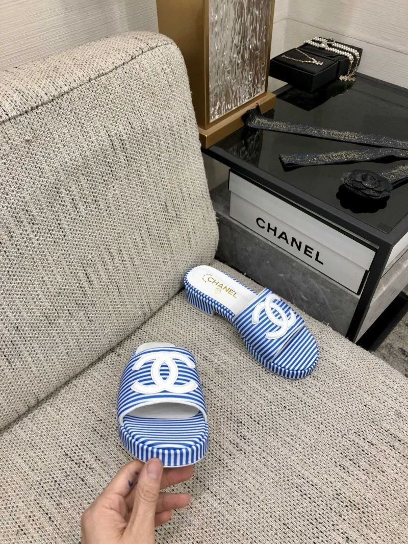 Precise copy Chanel Slippers
