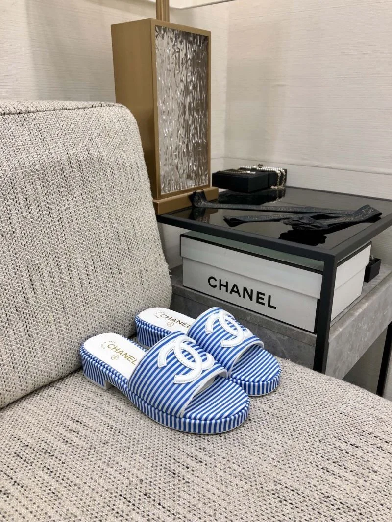 Precise copy Chanel Slippers