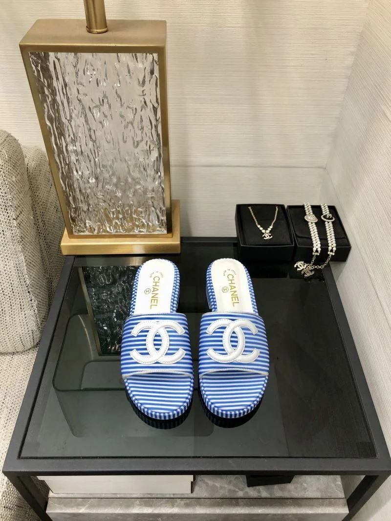 Precise copy Chanel Slippers