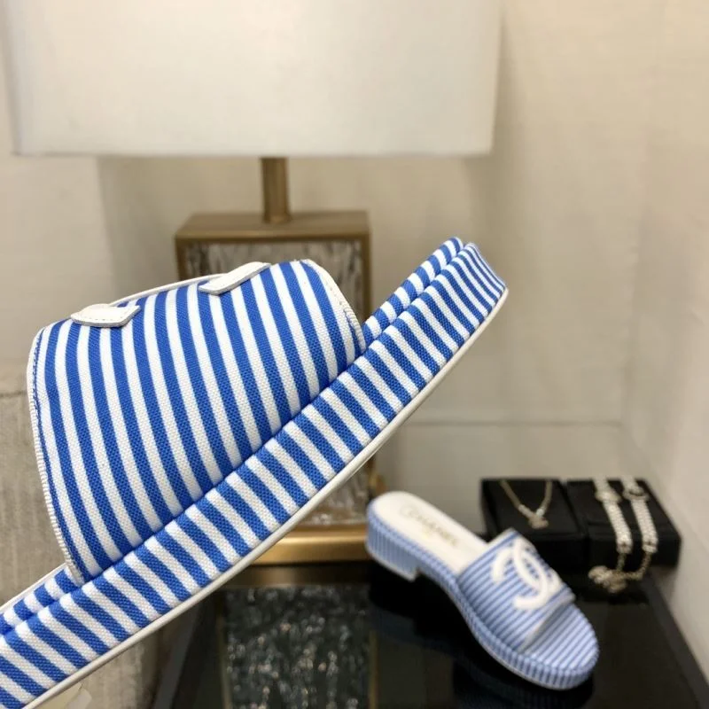 Precise copy Chanel Slippers