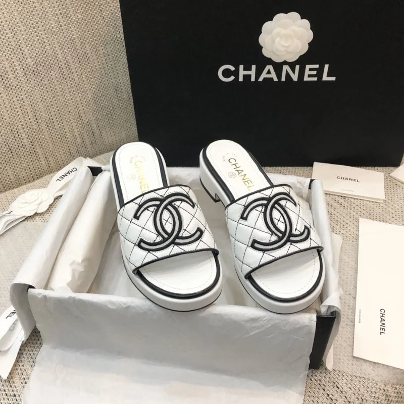 1:1 copy Chanel Slippers