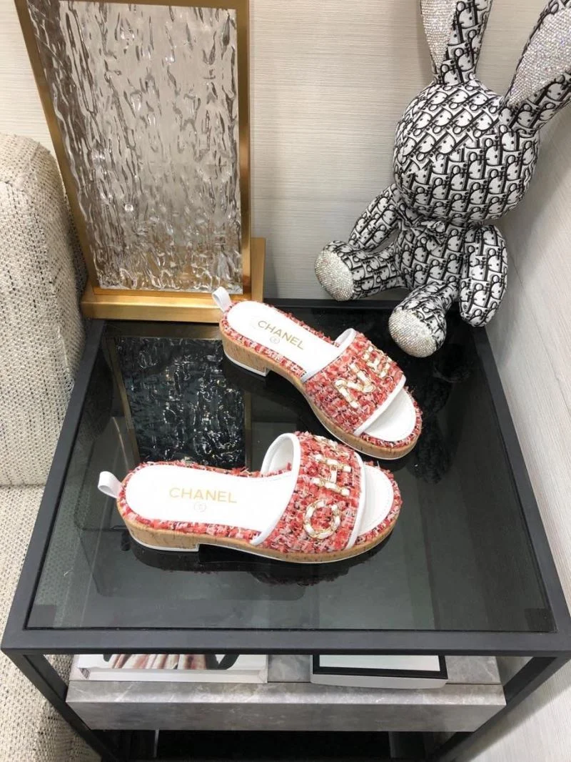 Exact replica Chanel Slippers