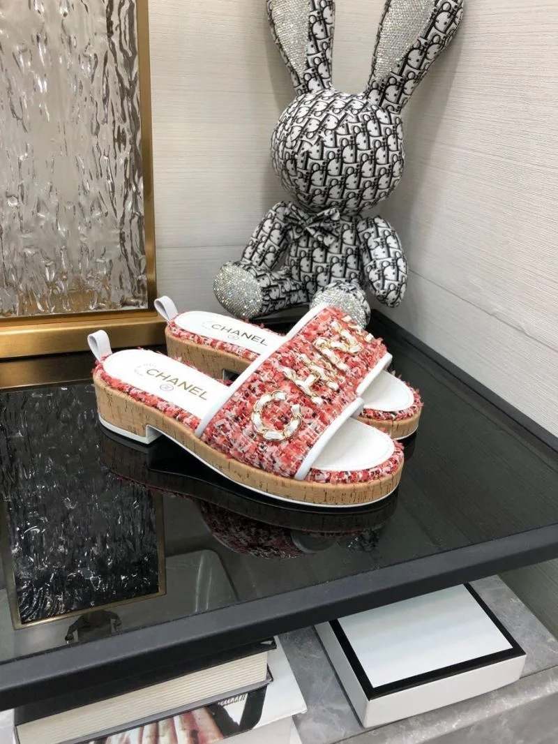Exact replica Chanel Slippers