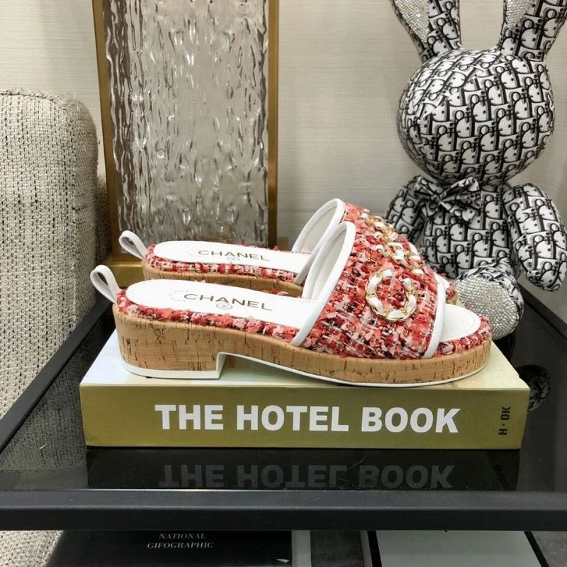 Exact replica Chanel Slippers