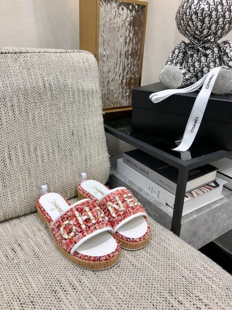 Exact replica Chanel Slippers