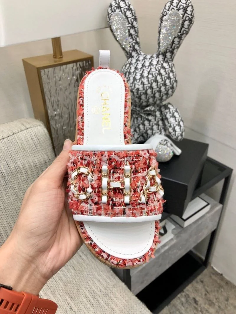 Exact replica Chanel Slippers