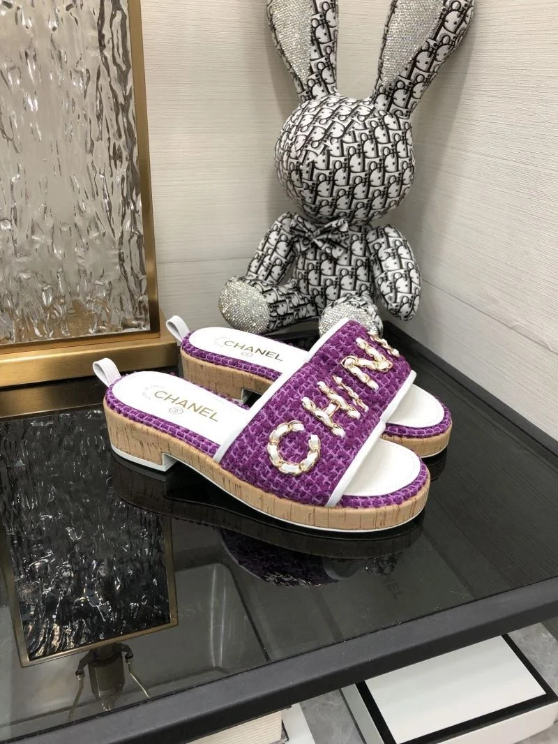 Exact replica Chanel Slippers