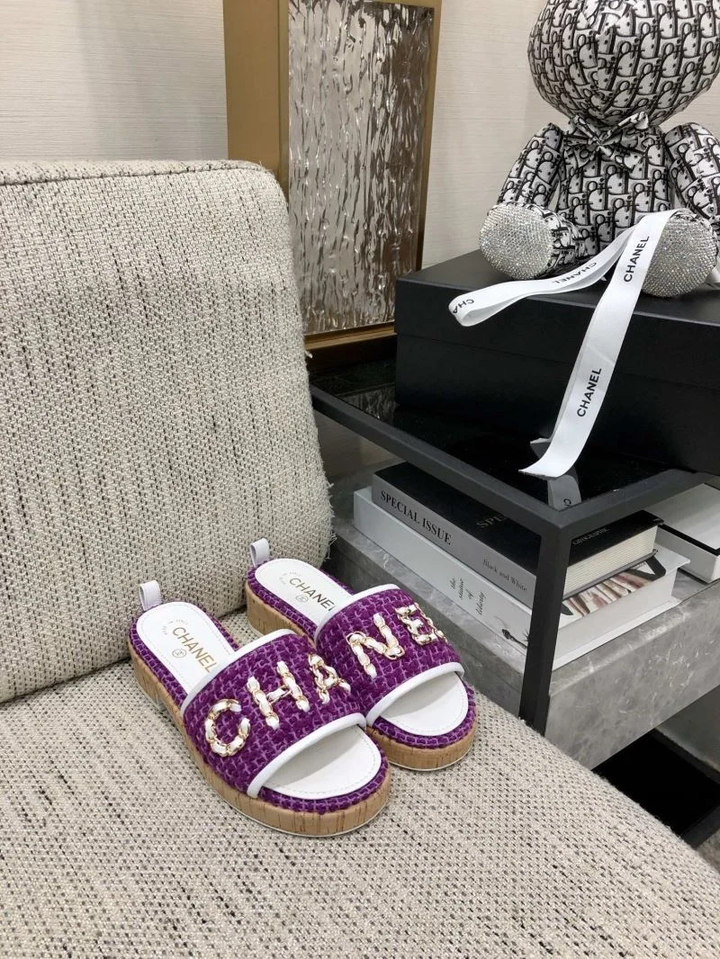 Exact replica Chanel Slippers