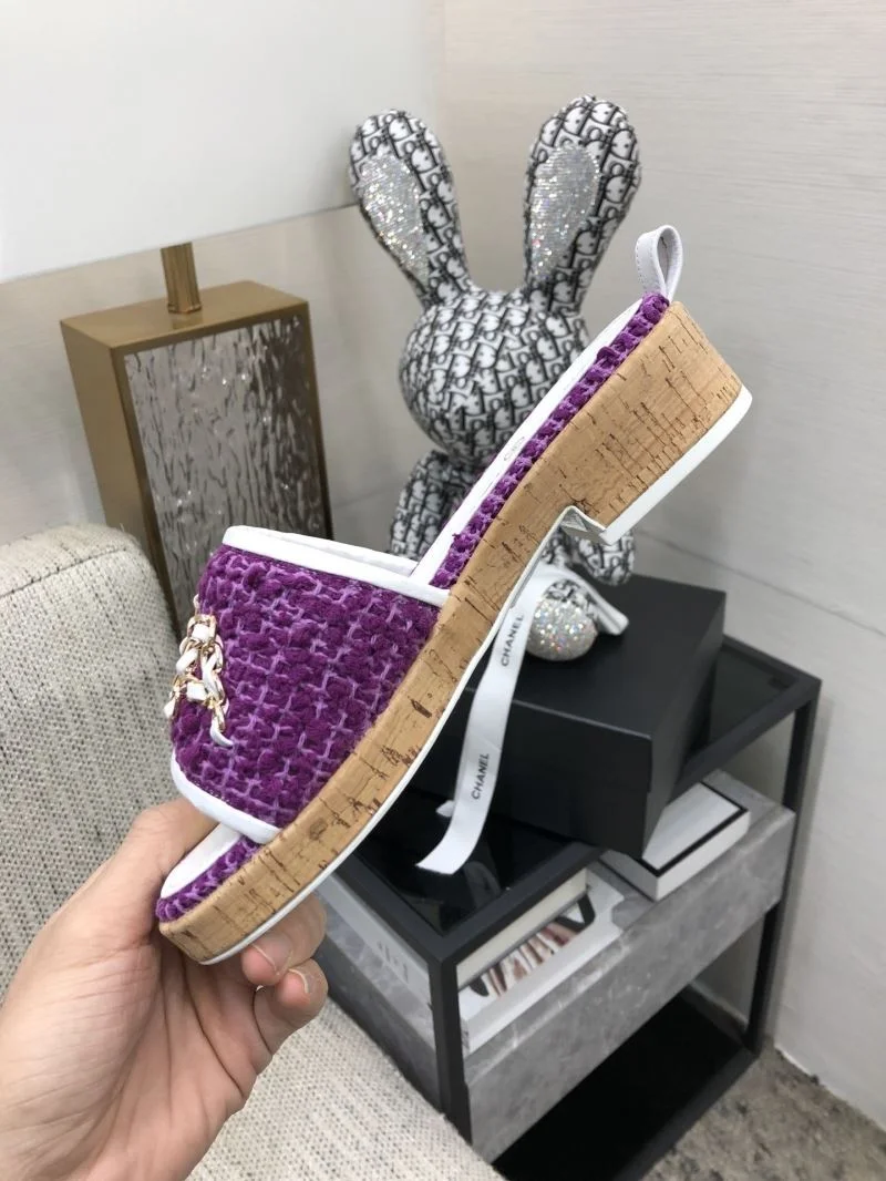 Exact replica Chanel Slippers
