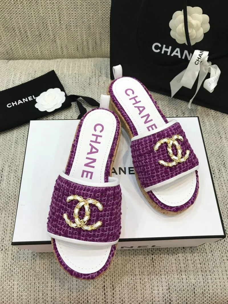 Mirror quality Chanel Slippers