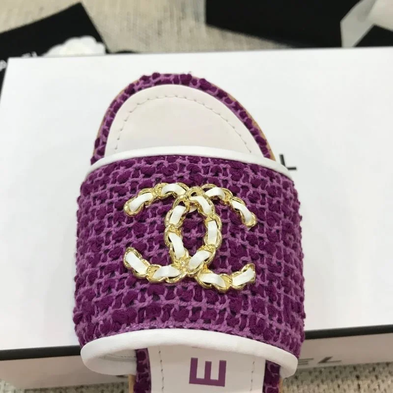 Mirror quality Chanel Slippers