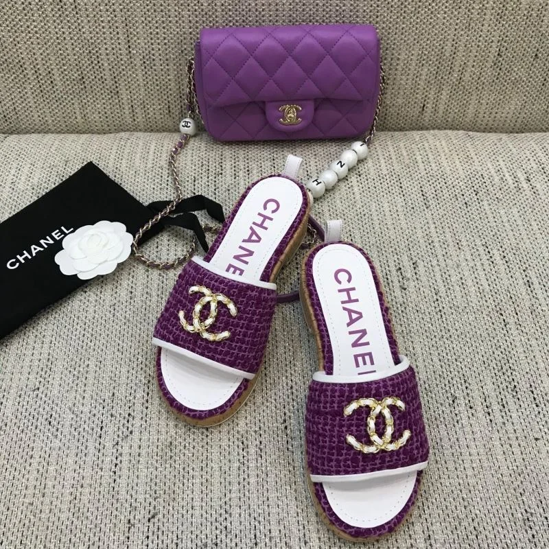 Mirror quality Chanel Slippers