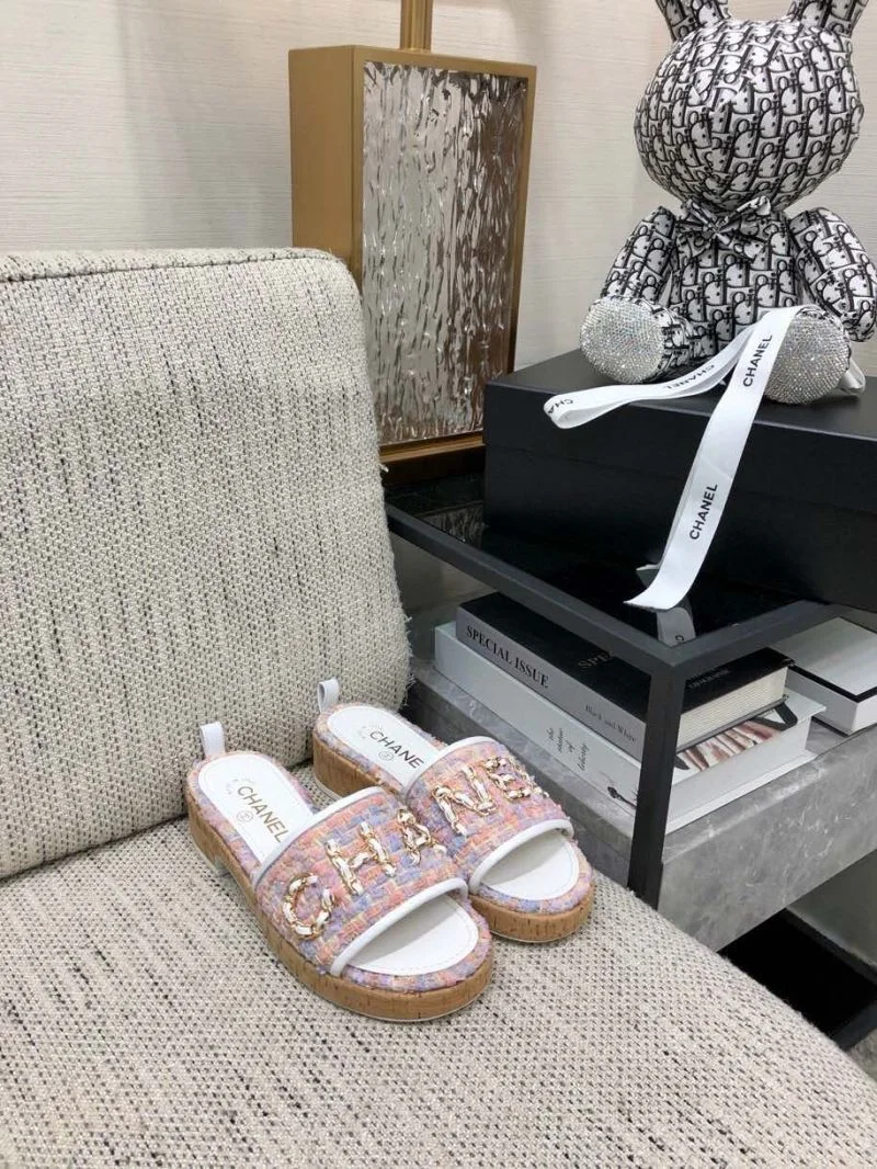 Mirror quality Chanel Slippers