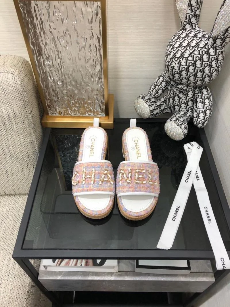 Mirror quality Chanel Slippers