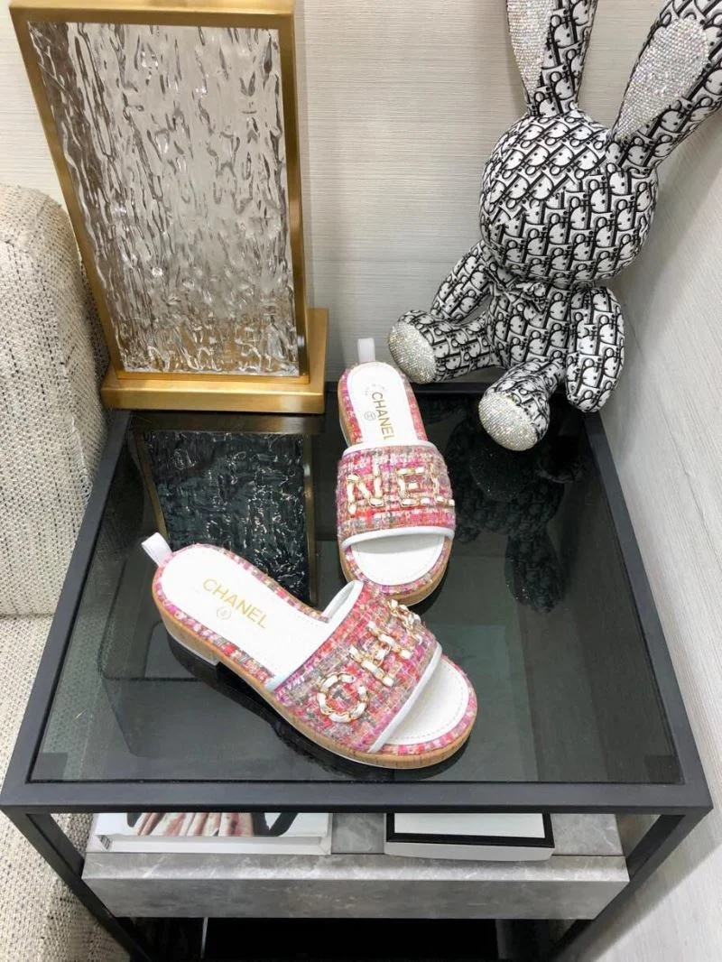 1:1 copy Chanel Slippers