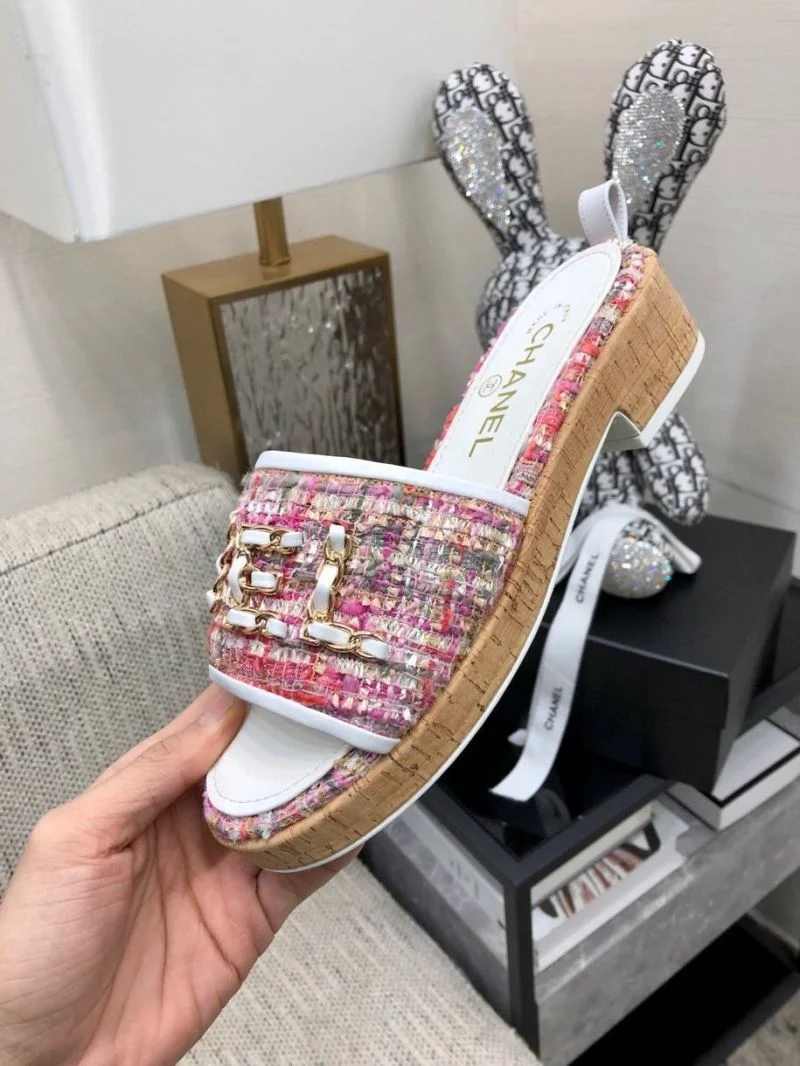 1:1 copy Chanel Slippers