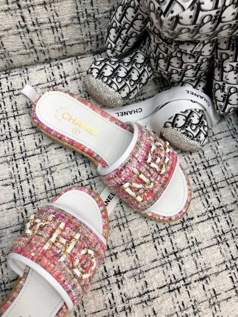 1:1 copy Chanel Slippers