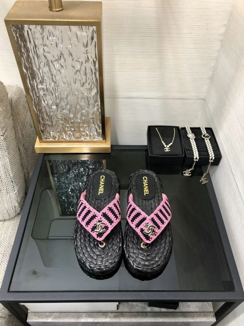 Precise copy Chanel Slippers