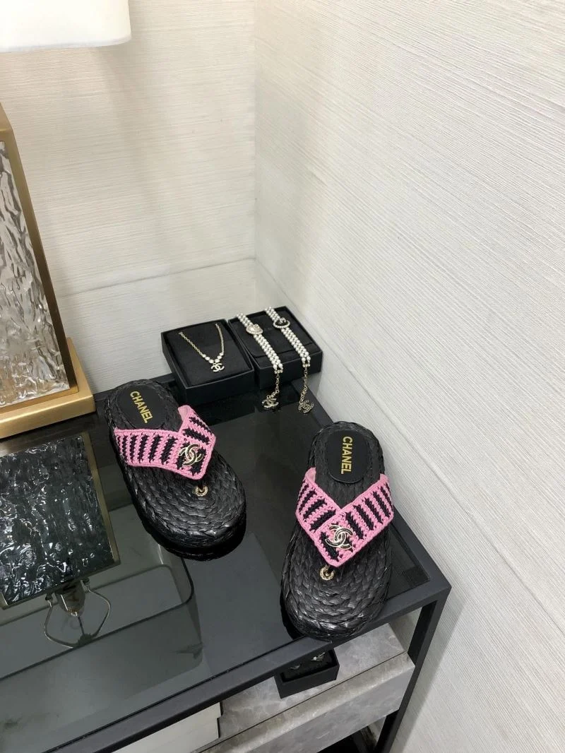 Precise copy Chanel Slippers