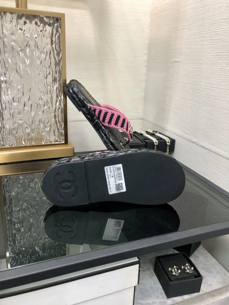 Precise copy Chanel Slippers