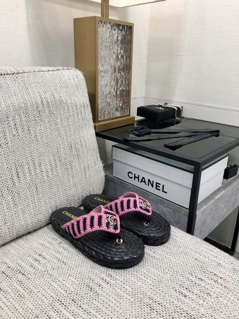 Precise copy Chanel Slippers