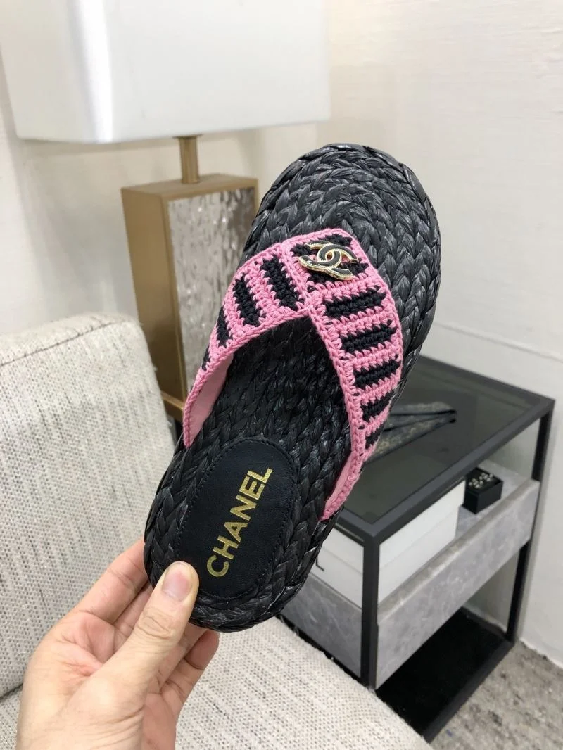 Precise copy Chanel Slippers