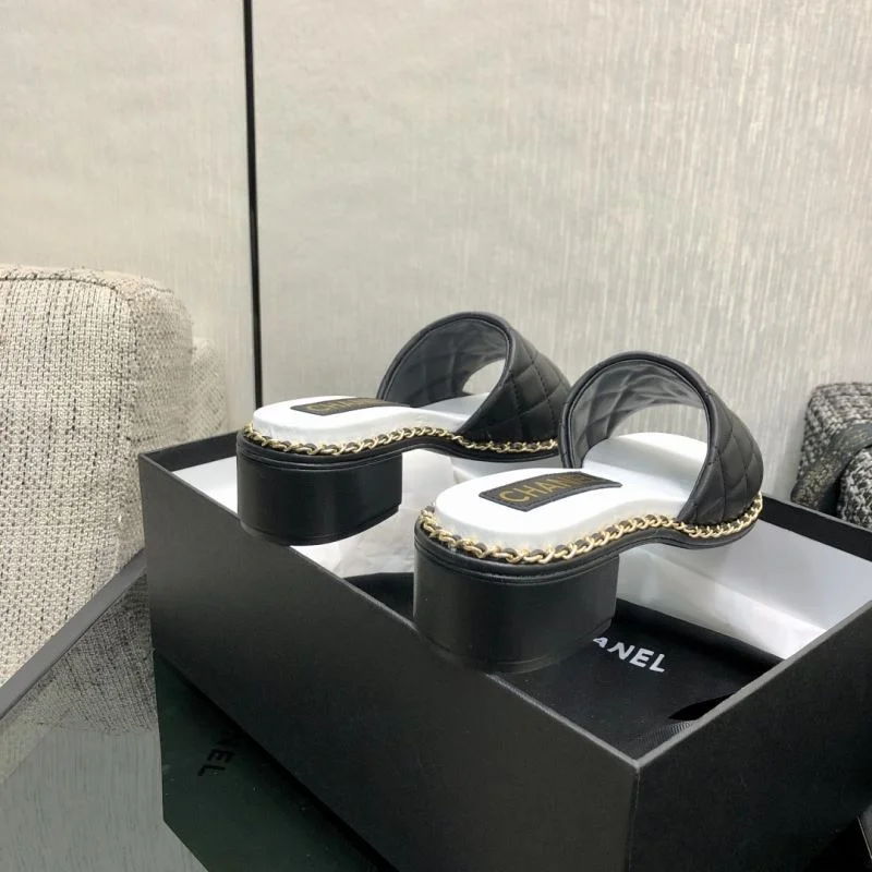 Mirror quality Chanel Slippers