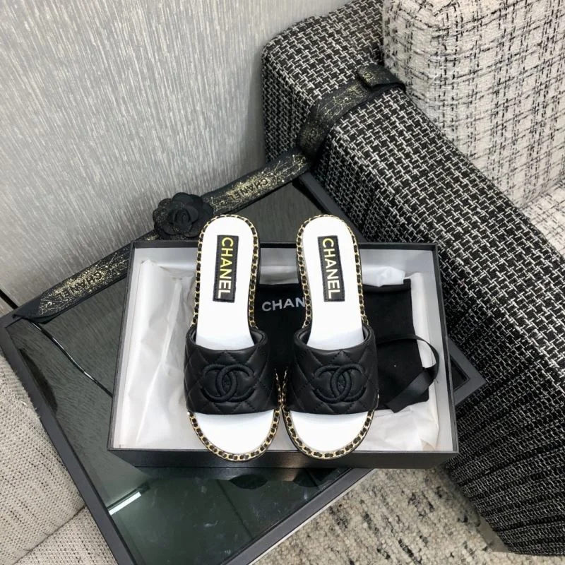 Mirror quality Chanel Slippers