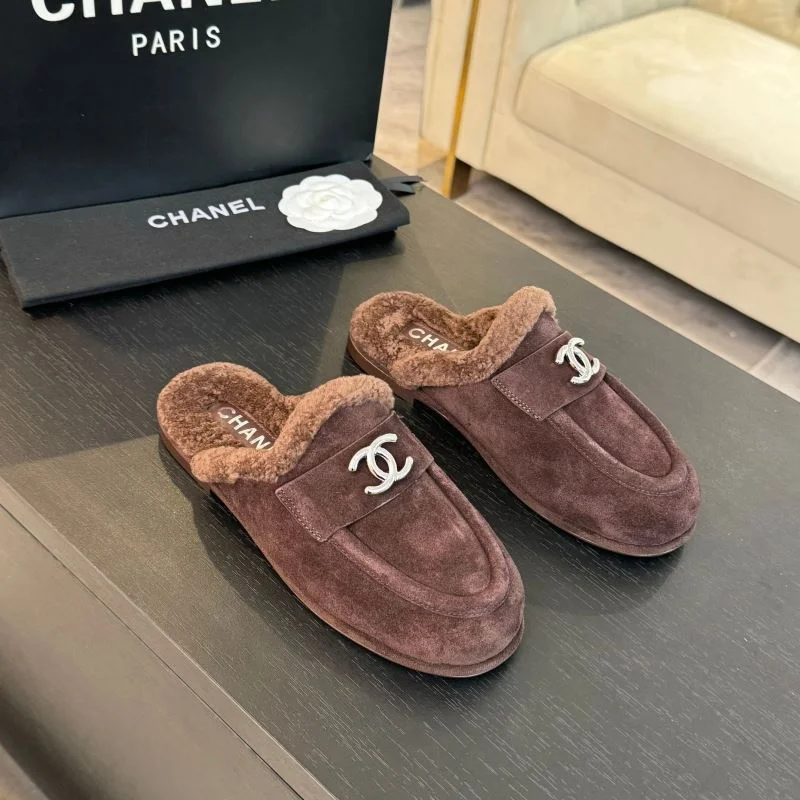 Exact replica Chanel Slippers
