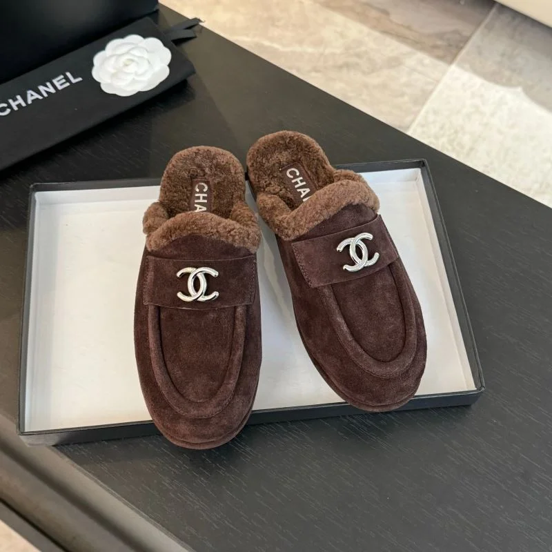 Exact replica Chanel Slippers