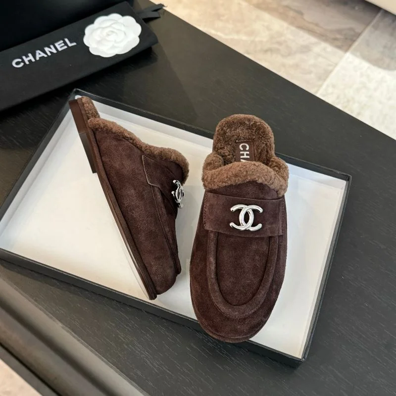 Exact replica Chanel Slippers