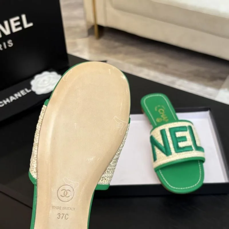 Indistinguishable Chanel Slippers