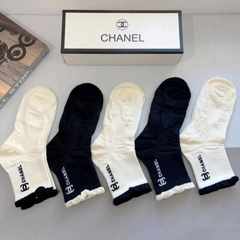 1:1 copy Chanel Socks
