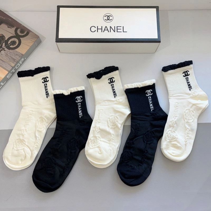 1:1 copy Chanel Socks