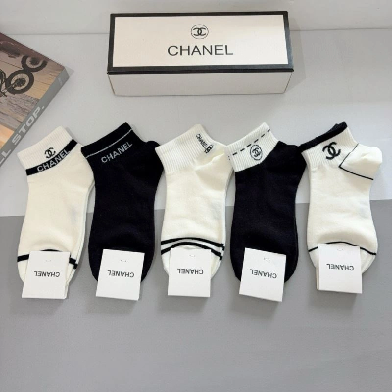 Affordable Chanel Socks
