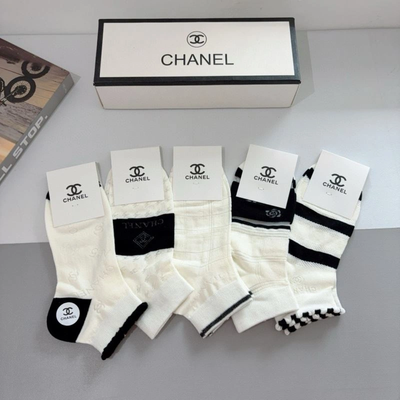 Affordable Chanel Socks