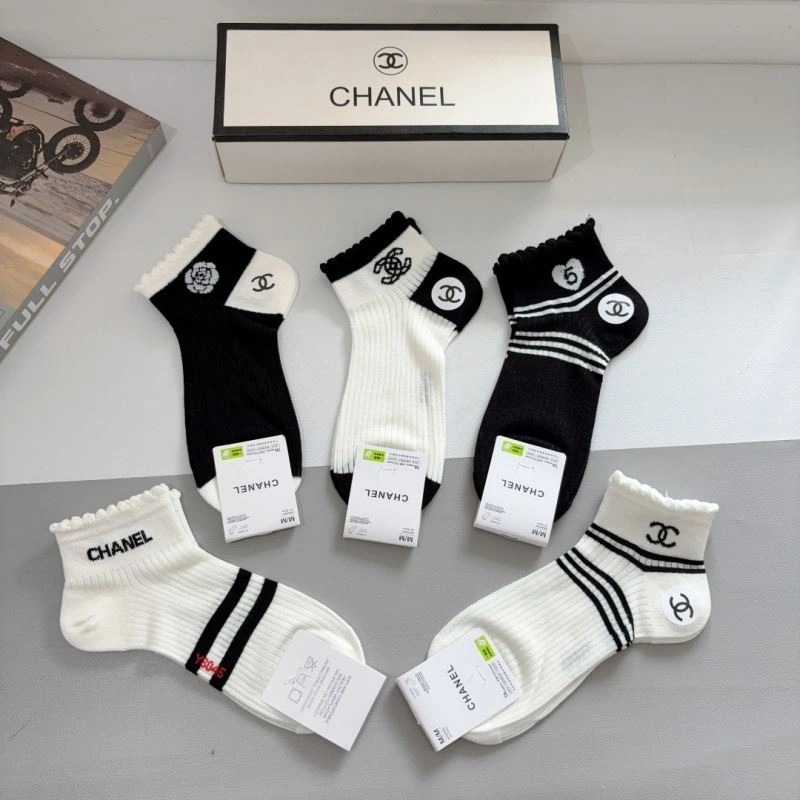 Mirror quality Chanel Socks