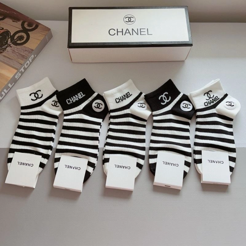 Precise copy Chanel Socks