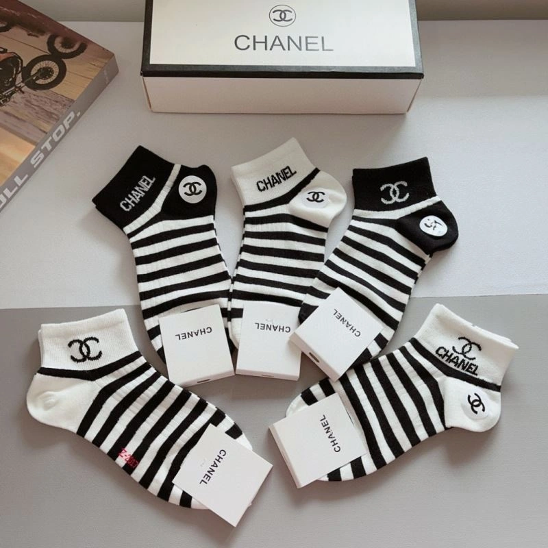 Precise copy Chanel Socks