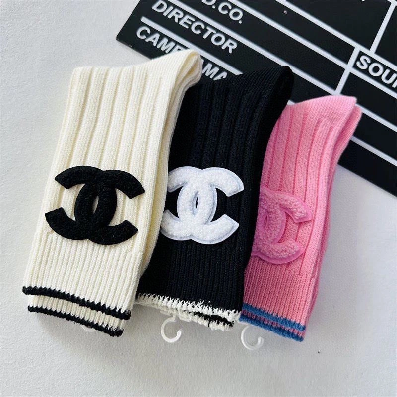 1:1 copy Chanel Socks