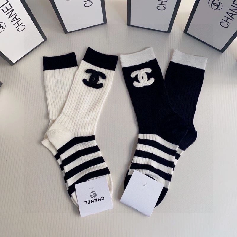 Affordable Chanel Socks