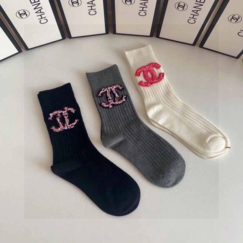 Precise copy Chanel Socks