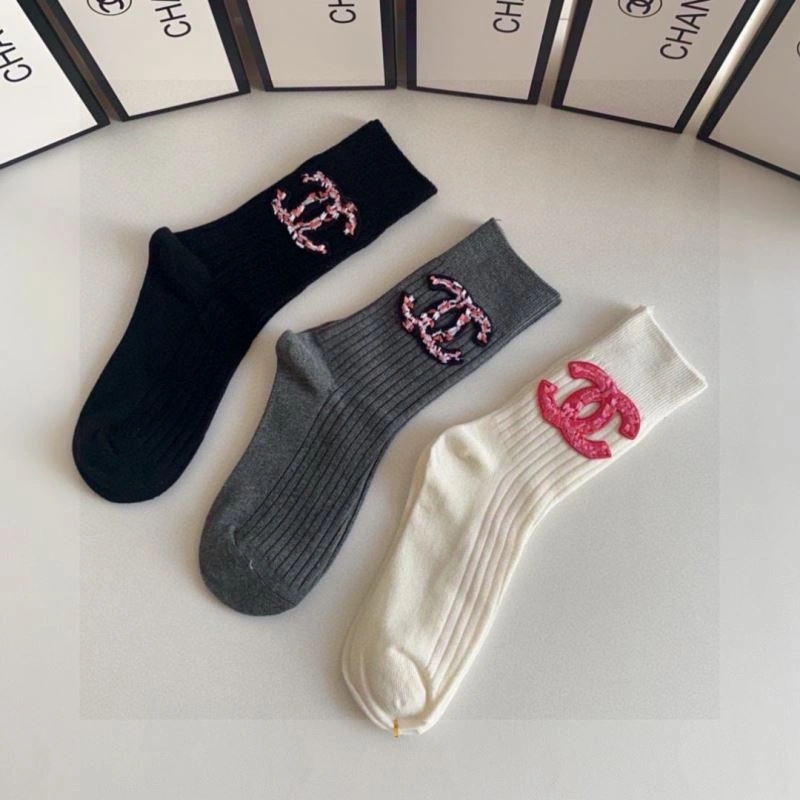 Precise copy Chanel Socks