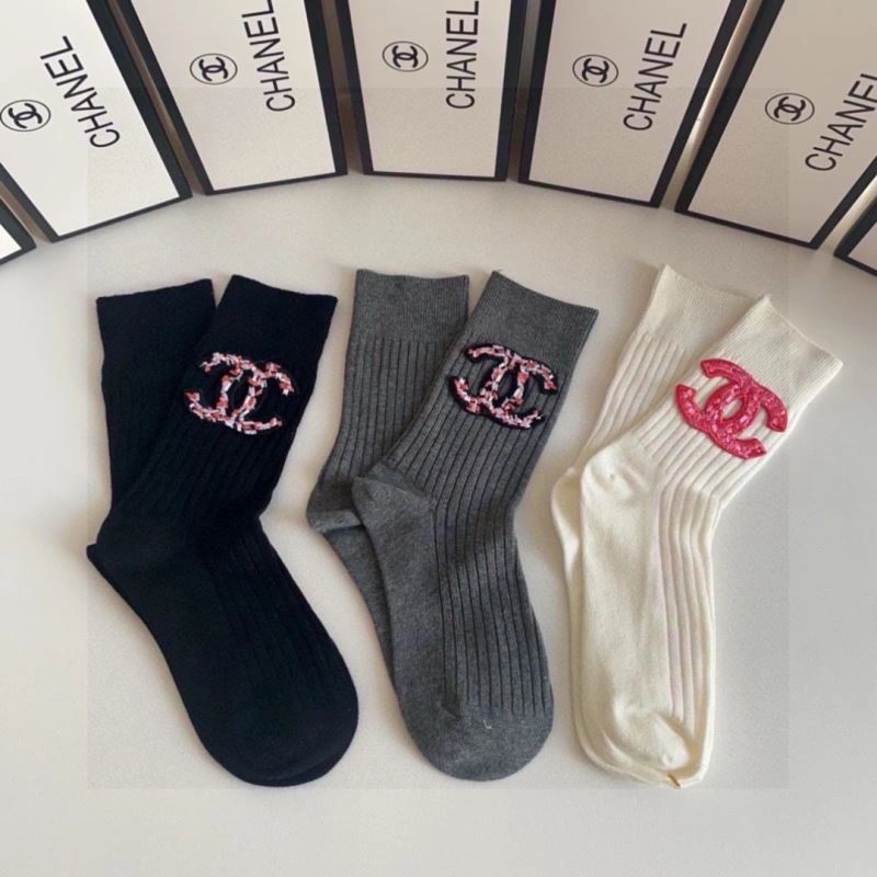 Precise copy Chanel Socks