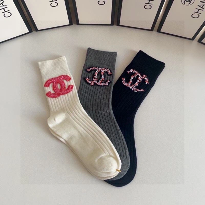 Precise copy Chanel Socks
