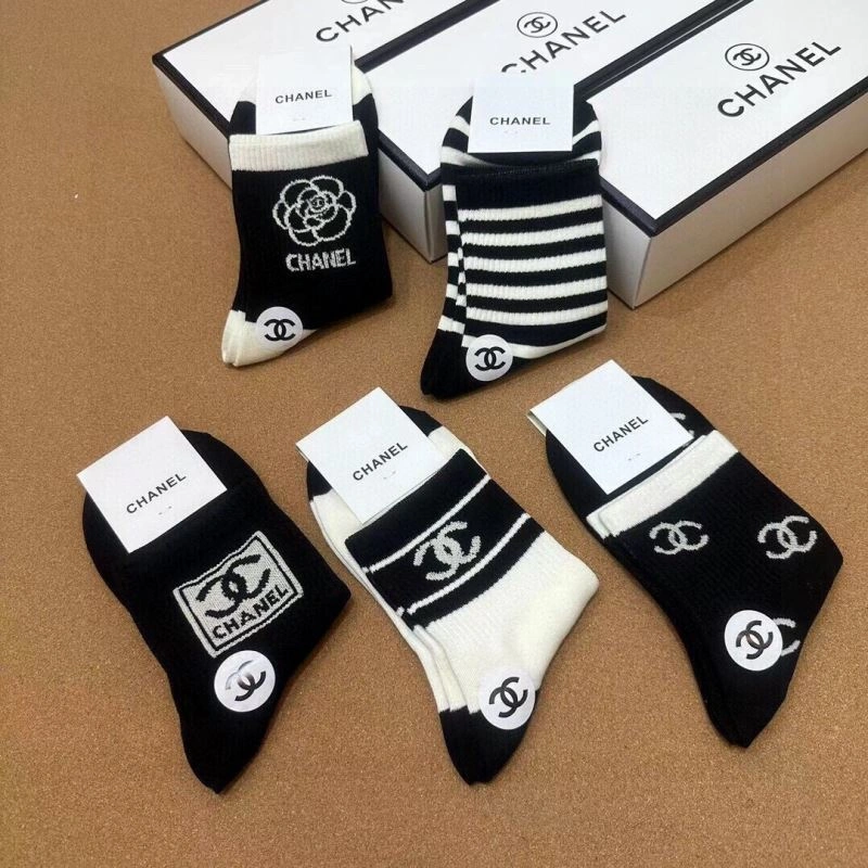 Mirror quality Chanel Socks