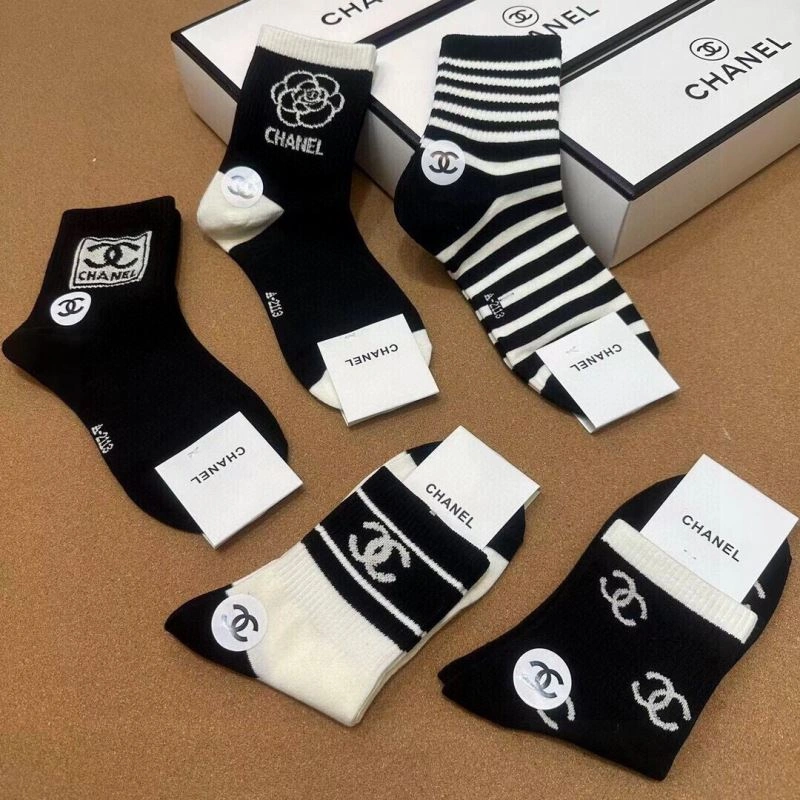 Mirror quality Chanel Socks