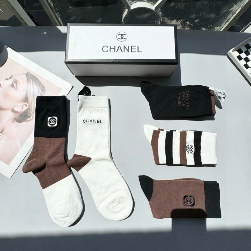 Brand-authenticated Chanel Socks